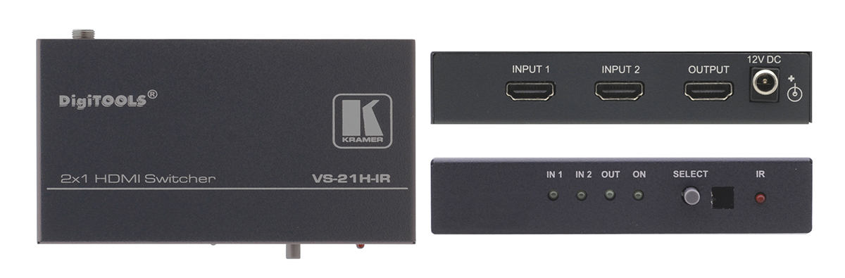 Kramer VS-411X 4x1 4K HDR HDMI Auto Swit... | Comms Express