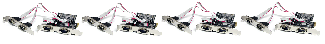 Buy StarTech PEX4S553 4 Port Native PCI Expr... | Comms Express