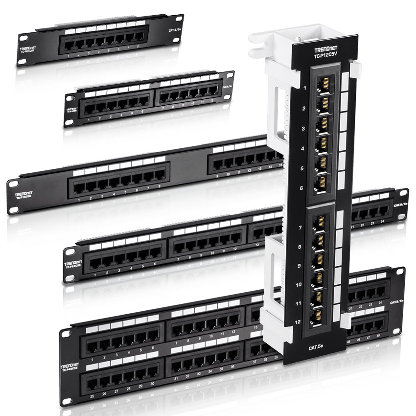 Cat5e Patch Panels | CE & Excel Patch Panels | Comms Express