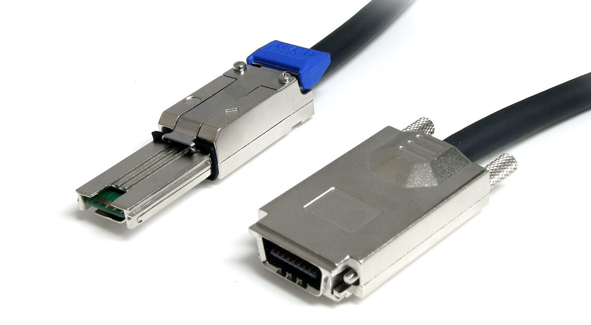 Buy StarTech External Serial Attached SCSI SAS Cable - SFF-8470 to SFF-8088