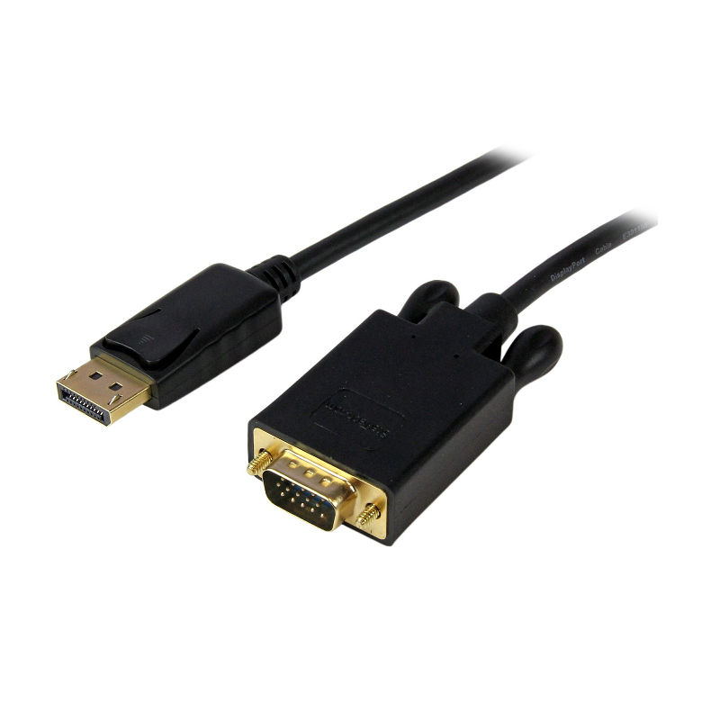 Buy StarTech DP2VGAMM10B 10ft (3m) DisplayPort to VGA Cable | Comms Express