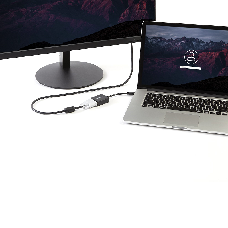 Buy StarTech MDP2DVI Mini DisplayPort to DVI Adapter - VESA Certified ...