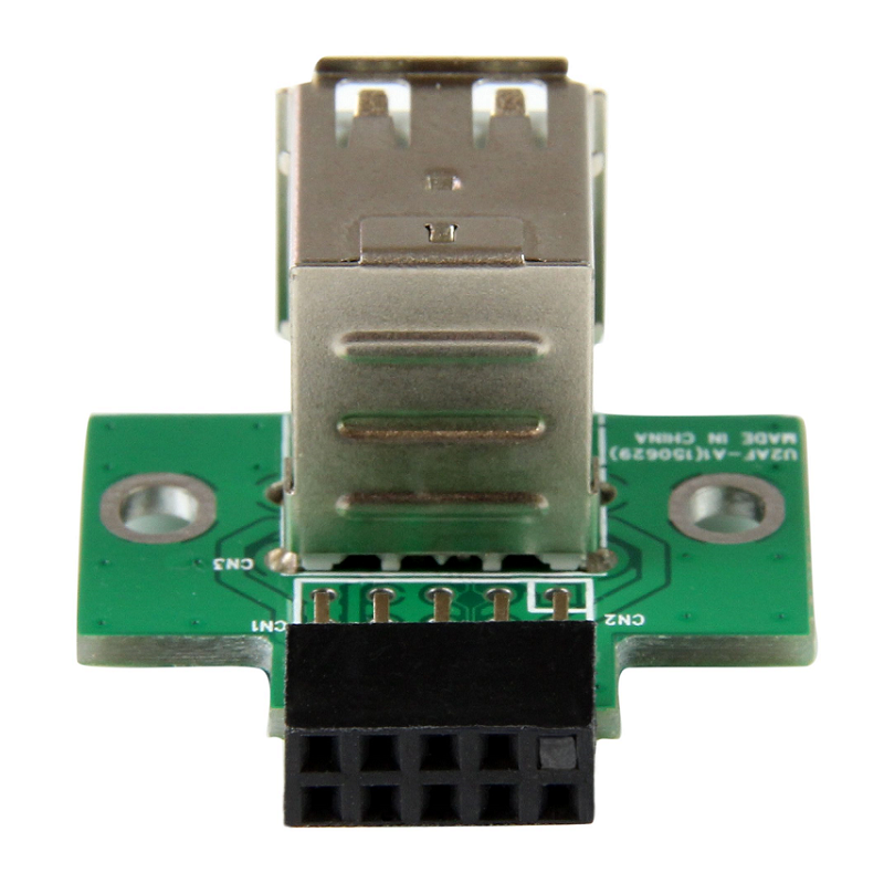Buy StarTech USBMBADAPT2 2 Port USB Motherboard Header Adapter | Comms ...