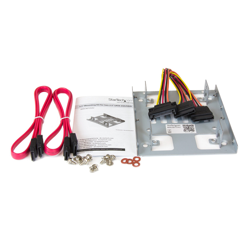 Buy StarTech BRACKET25X2 Dual 2.5 inch to 3.5 inch HDD Bracket | Comms ...