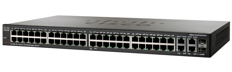 Buy CISCO SRW248G4-K9-UK 300 Series Switch SF300-48 - 48-Port 10/100 Ma...