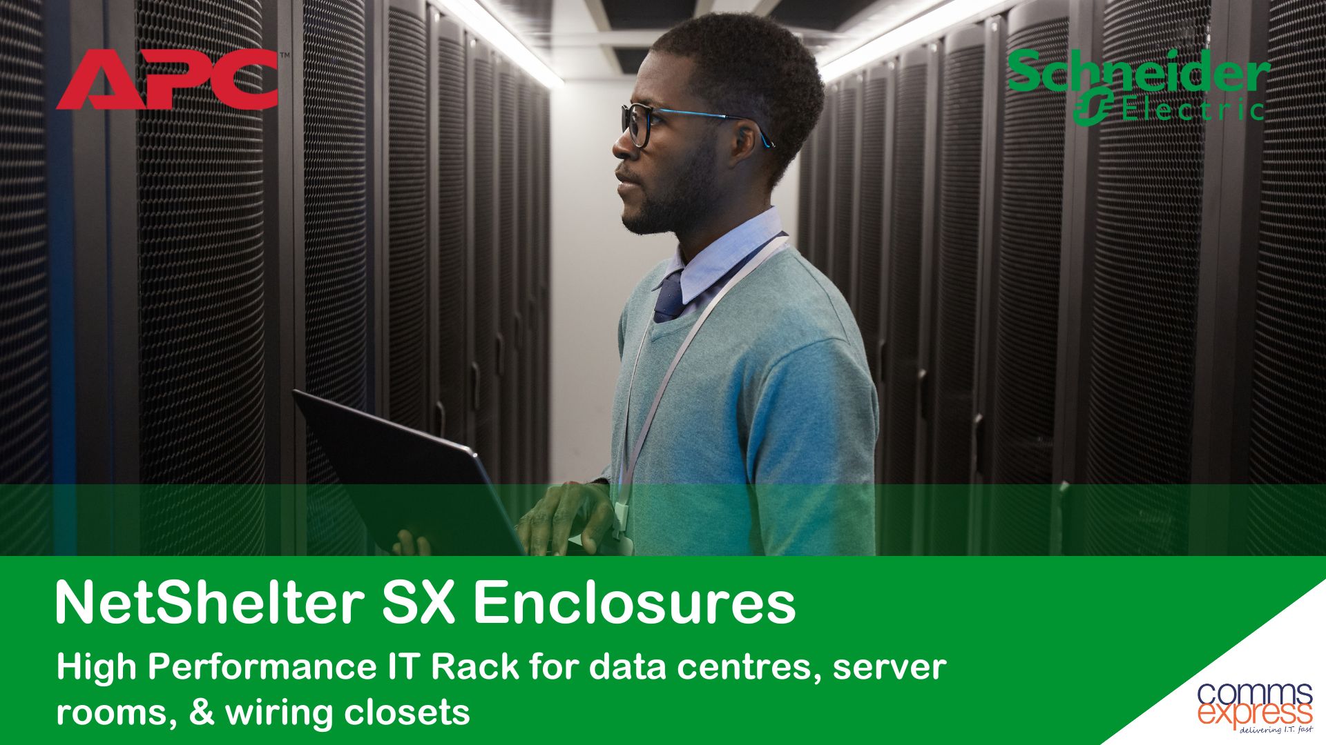 APC NetShelter SX Enclosures - High Performance IT Rack